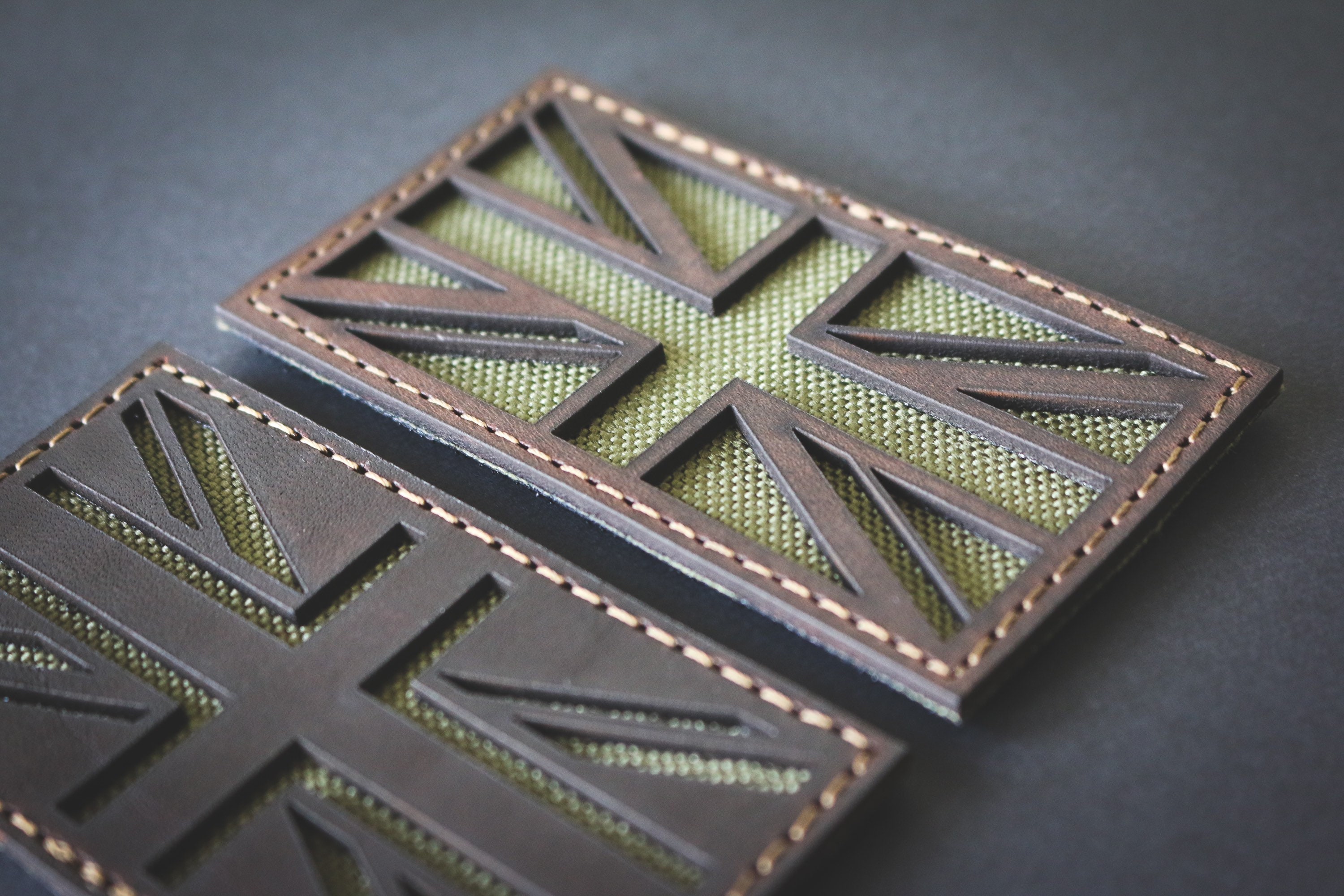 Leather UK Flag Patches | Hybrid Camo Insert, Set of 2 - Etsy UK