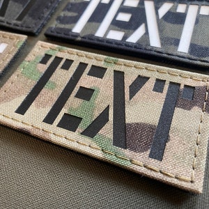 Custom Laser Cut Patch | Name Patches | Custom Callsign Patches ...