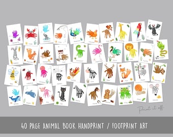 brown bear handprint template