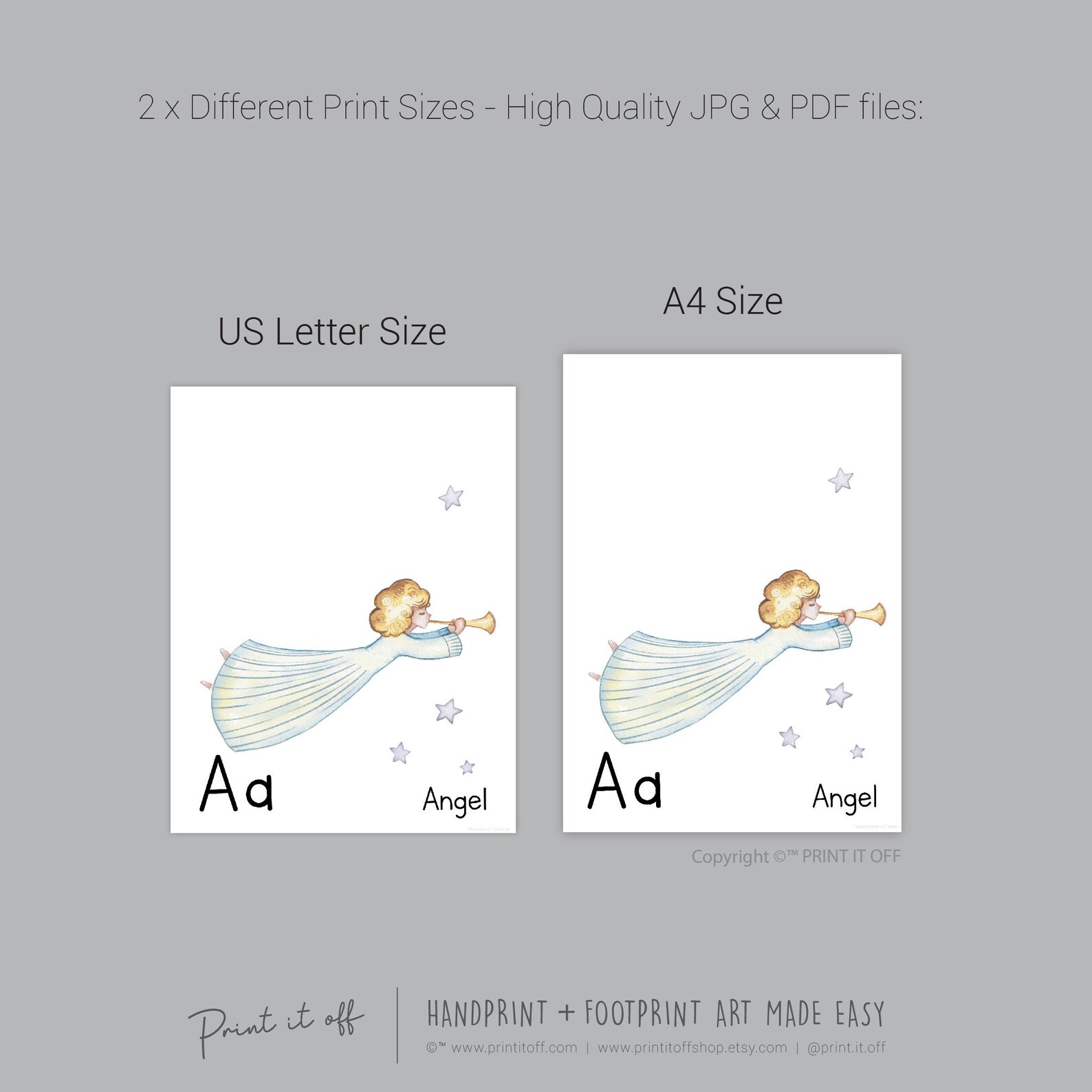 A-Z ABC Christmas Alphabet Handprint Footprint Craft Art Book / Baby ...