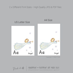 A-Z ABC Christmas Alphabet Handprint Footprint Craft Art Book / Baby ...