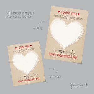 Bottom of My Heart - Tips of My Toes / Happy Valentine's Day ...