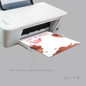 Hogs and Kisses Pig / Handprint Hand Art Craft / Mothers Day Birthday ...