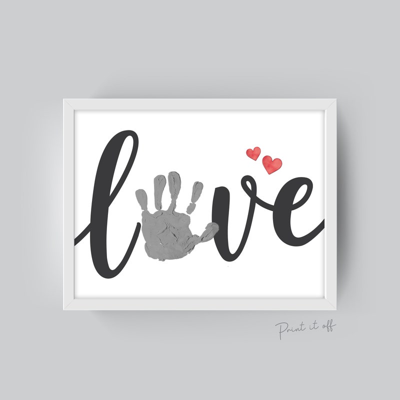 Love Handprint - Etsy