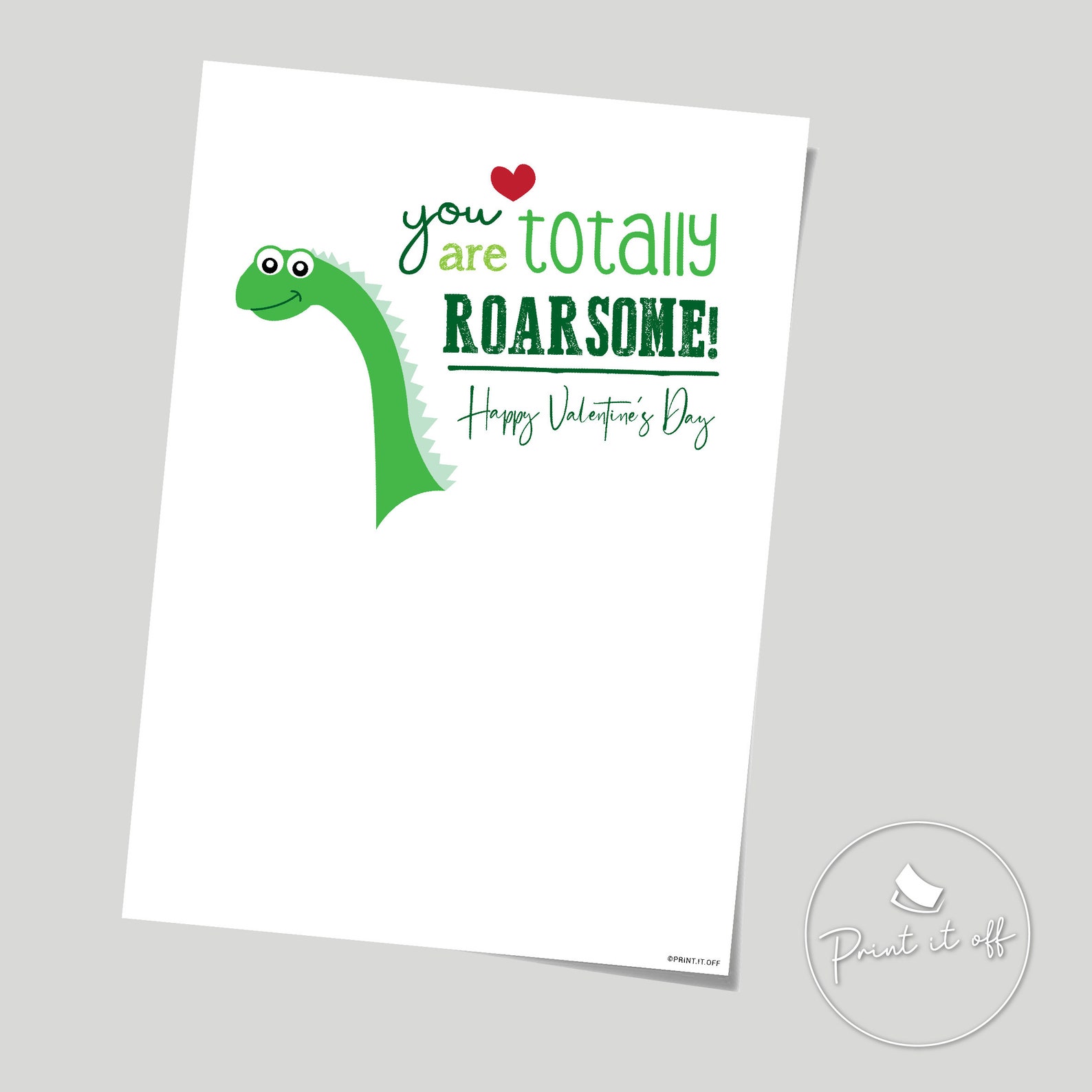 You Are Totally Roarsome / Handprint Dinosaur / Happy | Etsy