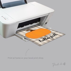 Hello Fall Pumpkin Handprint Footprint Art Craft / First Fall Autumn ...