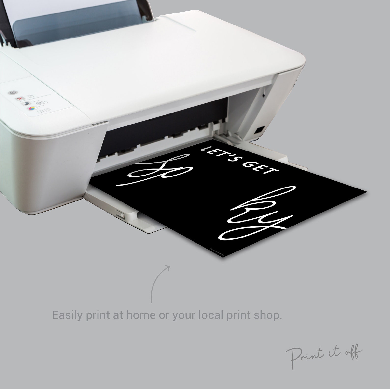 Let's Get Spooky / Handprint Footprint Art / Ghost First | Etsy