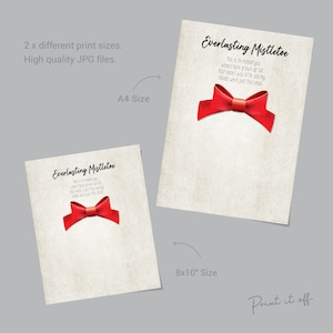 Everlasting Mistletoe Handprint / Baby Toddler Kids Art Craft / First ...