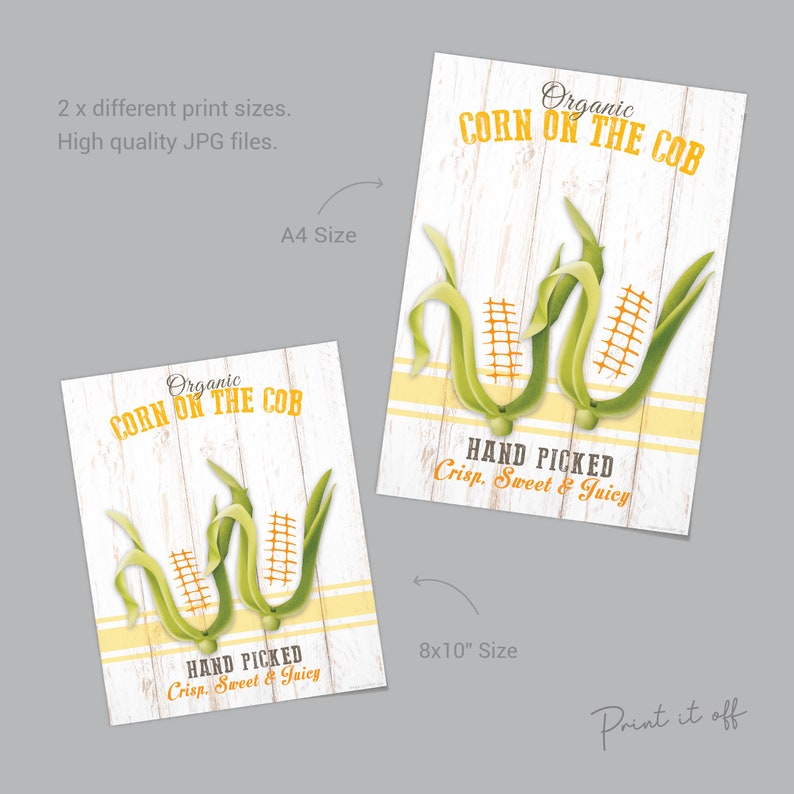 Farm Sign Corn / Footprint Feet Foot Handprint Art Craft / Kids Baby ...