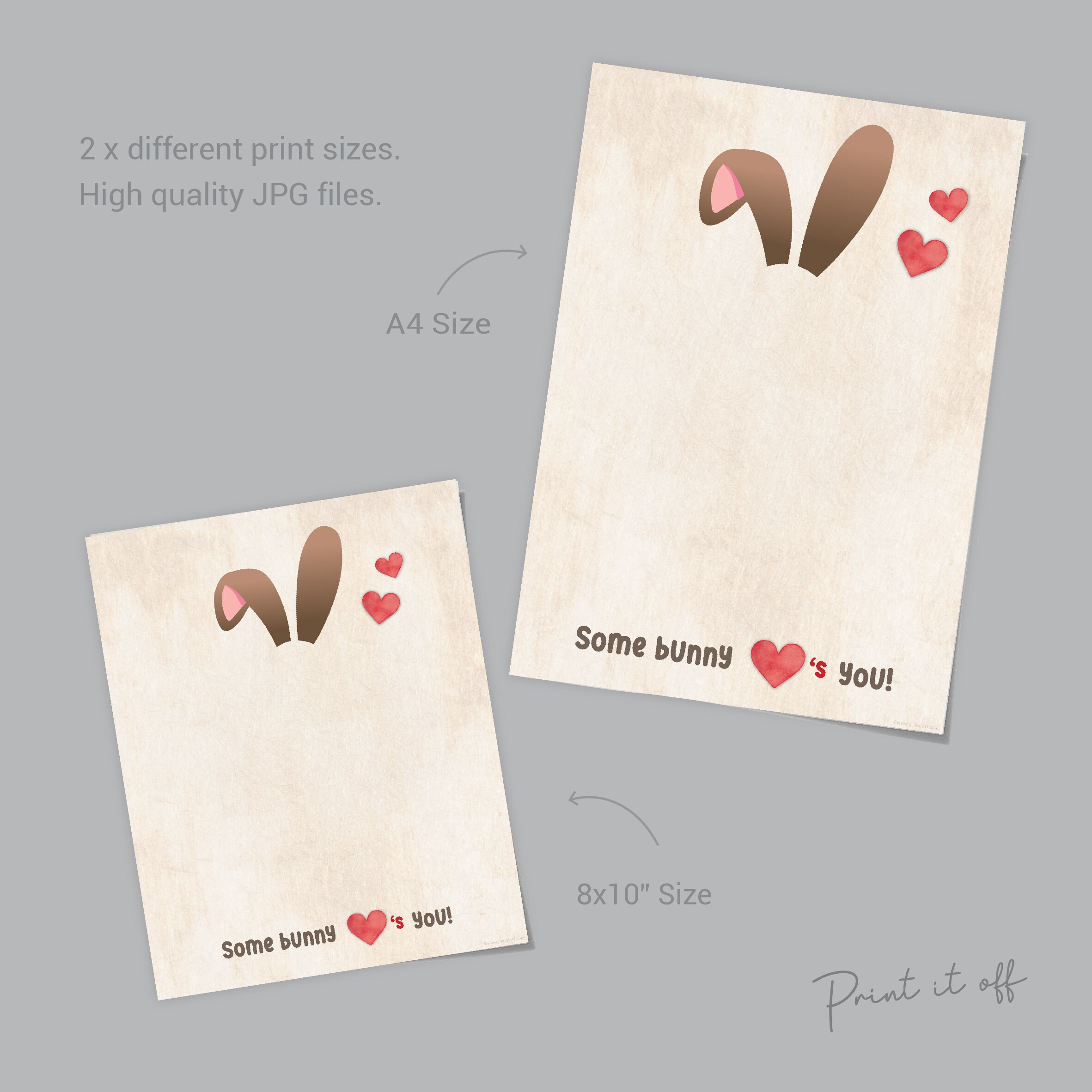 Some Bunny Loves You / Hoppy Happy Easter / Footprint Art Foot / Kids ...