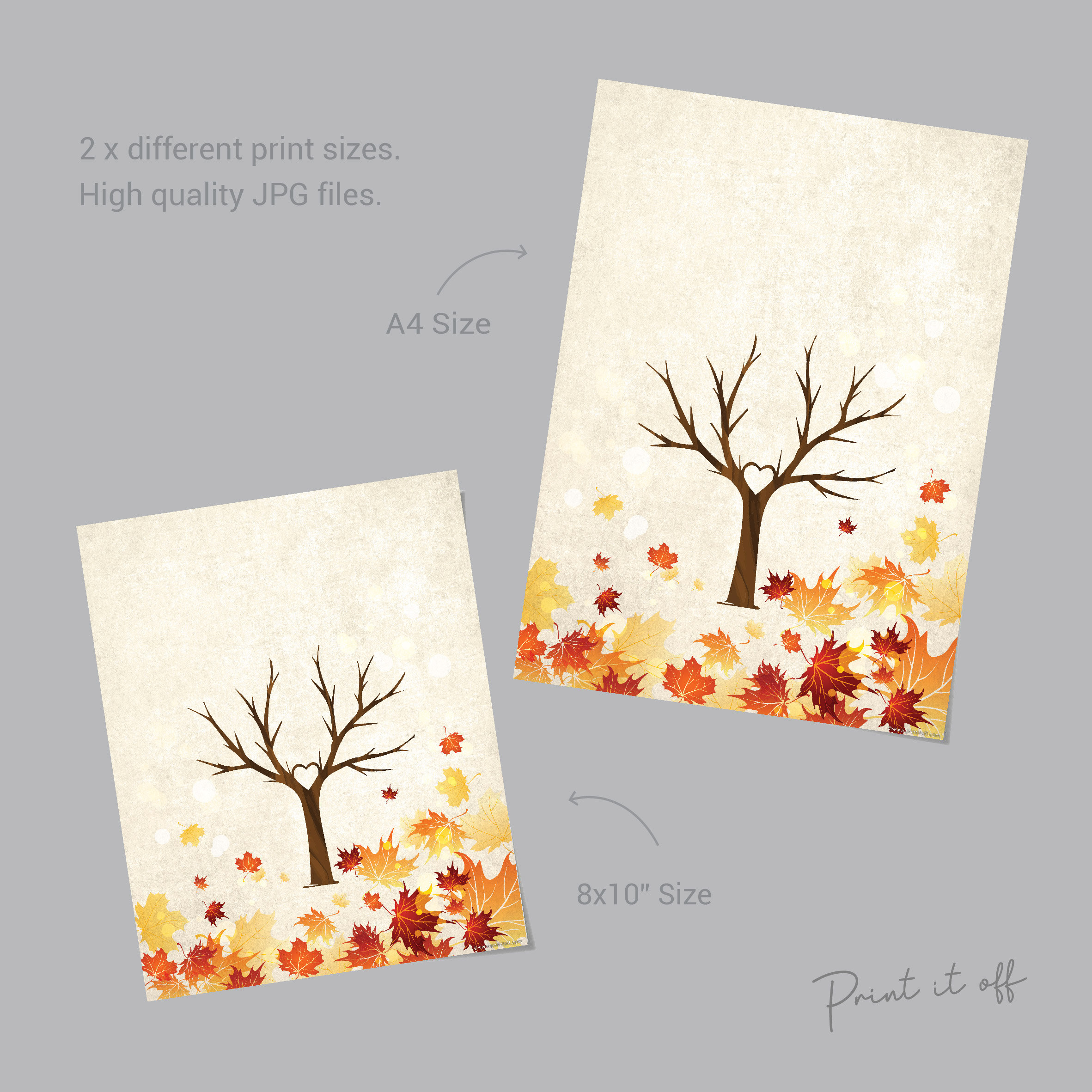 Fall Autumn Tree / Handprint Art / Leaves Leafs Season / Thanksgiving ...