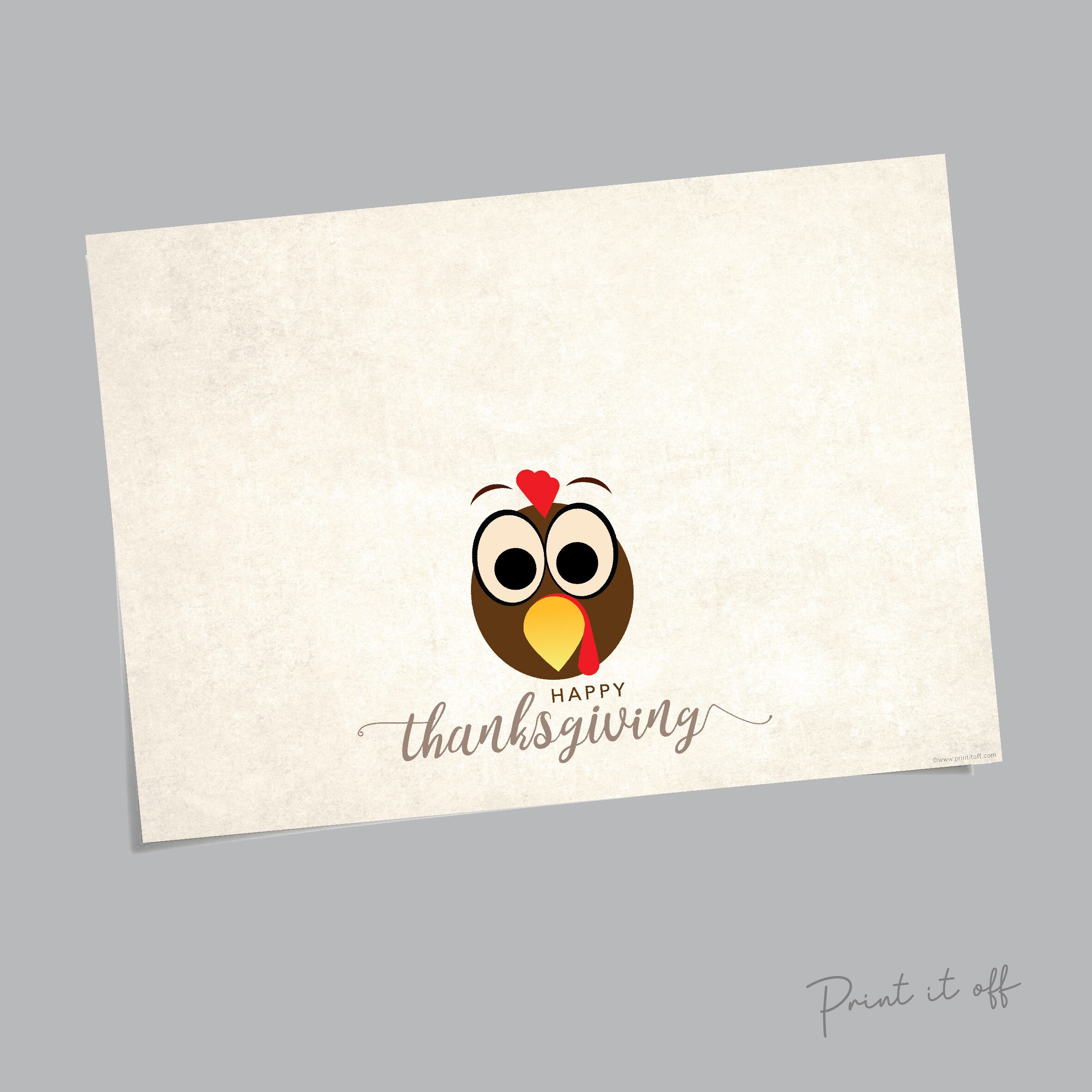Turkey Handprint Art / Happy Thanksgiving Autumn Fall / - Etsy