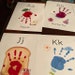 A-Z ABC Alphabet Handprint Craft Art Phonic Book / Baby Toddler Child ...
