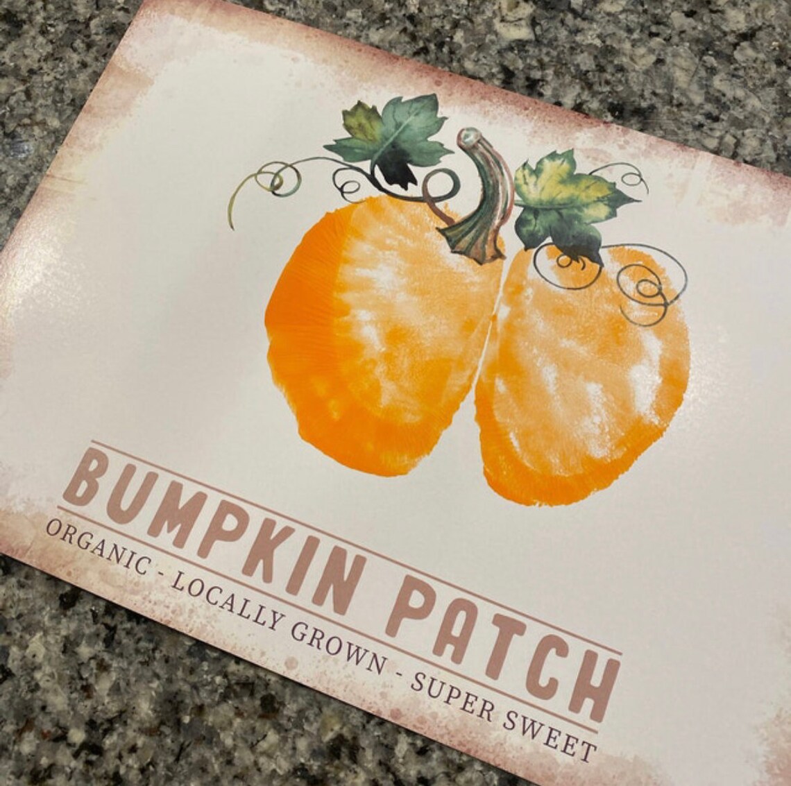 Bumpkin Patch / Pumpkin Bumkin / Baby Toddler Bum Bottom Print | Etsy