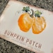 Bumpkin Patch / Pumpkin Bumkin / Baby Toddler Bum Bottom Print / First ...
