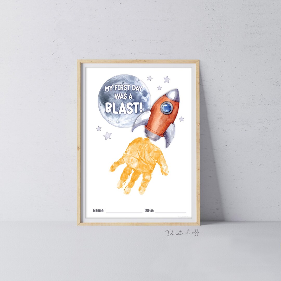 1st First Day School Rocket Blast / Kindergarten Pre-k Daycare Pre ...