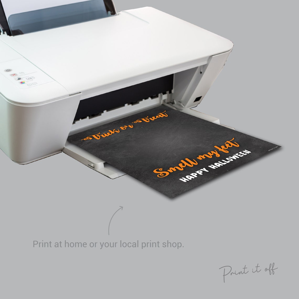 Halloween Handprint Footprint Pack / Craft Art Baby Toddler Kid / Hand ...