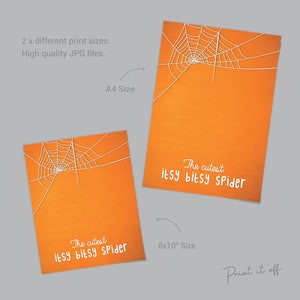 Cutest Itsy Bitsy Spider / Handprint Art / Halloween / Baby Toddler Kid ...
