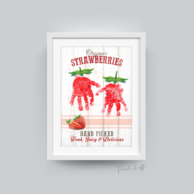 Strawberry Farm Sign - Etsy