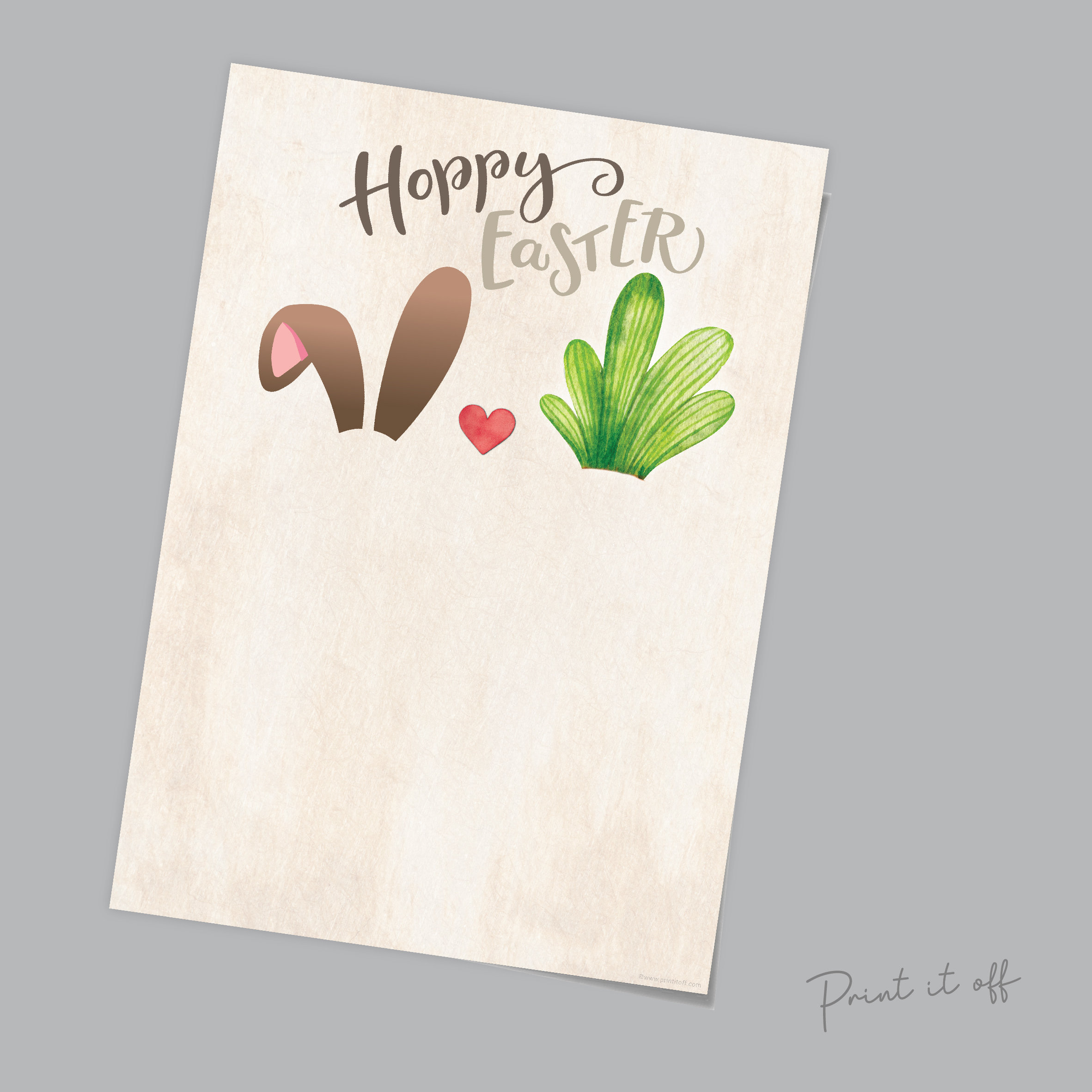 Hoppy Happy Easter/ Bunny Carrot / Footprint Handprint Art - Etsy UK