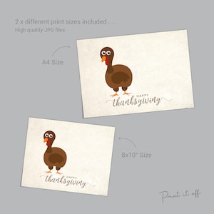 Turkey Handprint Art / Happy Thanksgiving Fall Autumn / Handprint Art ...