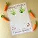 Farm Sign Carrot Patch Easter / Footprint Feet Art Craft / Kids Baby ...