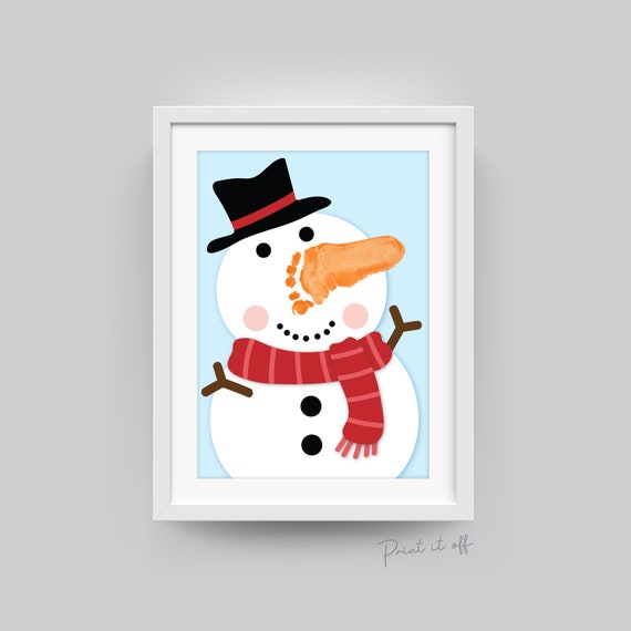 Snowman Nose Printable