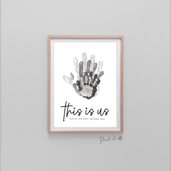 Family Handprint - Etsy