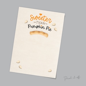 Sweeter Than Pumpkin Pie / Footprint Art Craft / Thanksgiving Fall ...
