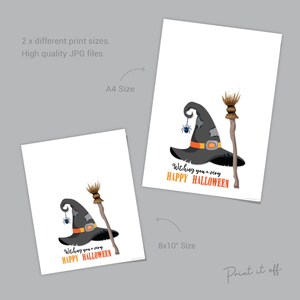 Halloween Art Craft / Handprint Art / Witch Broom Stick / Happy ...