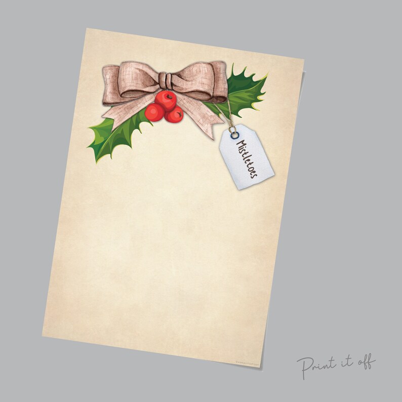 Mistletoes Mistle-toes Footprint Art Craft / Christmas Xmas / Kids Baby ...