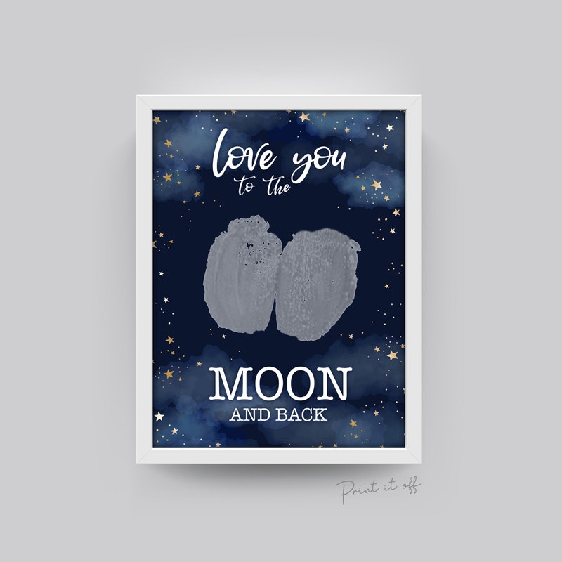 Baby Moon Art - Etsy