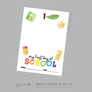 1st First Day School Apple / Kindergarten Pre-k Daycare Pre-school ...