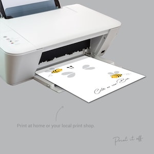 Cute as Can Bee / Handprint Footprint Art / Valentine's Day / Bumble ...