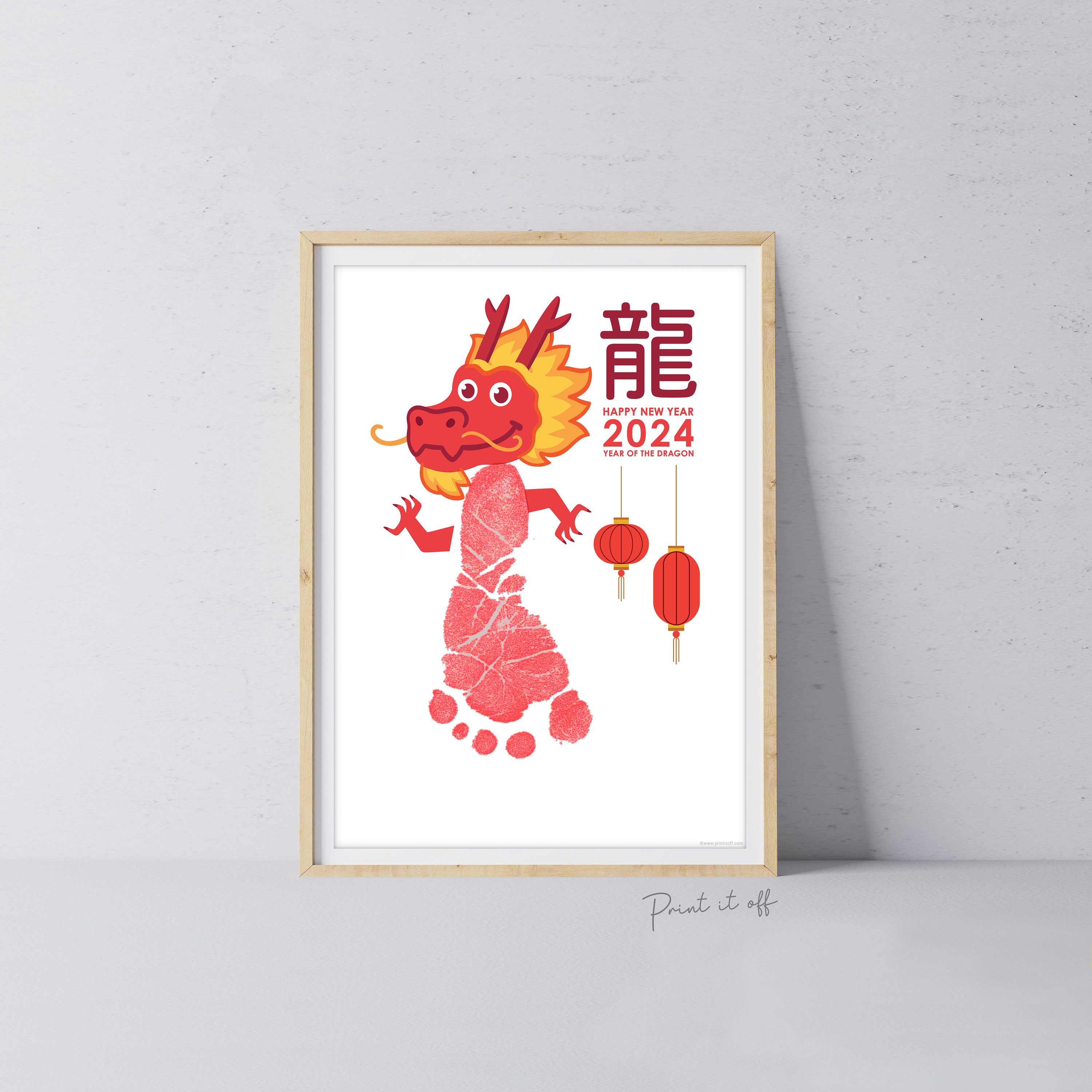 Dragon Footprints Clipart