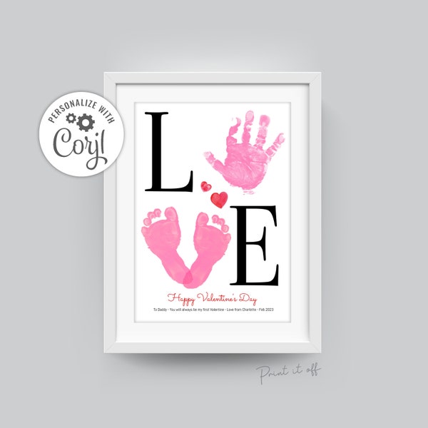 Love Handprint - Etsy