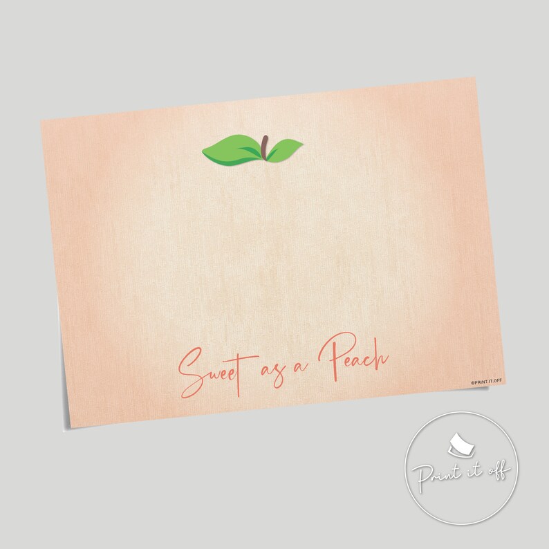 Baby Bottom Print / Sweet as a Peach / Baby Bum Butt Art / | Etsy