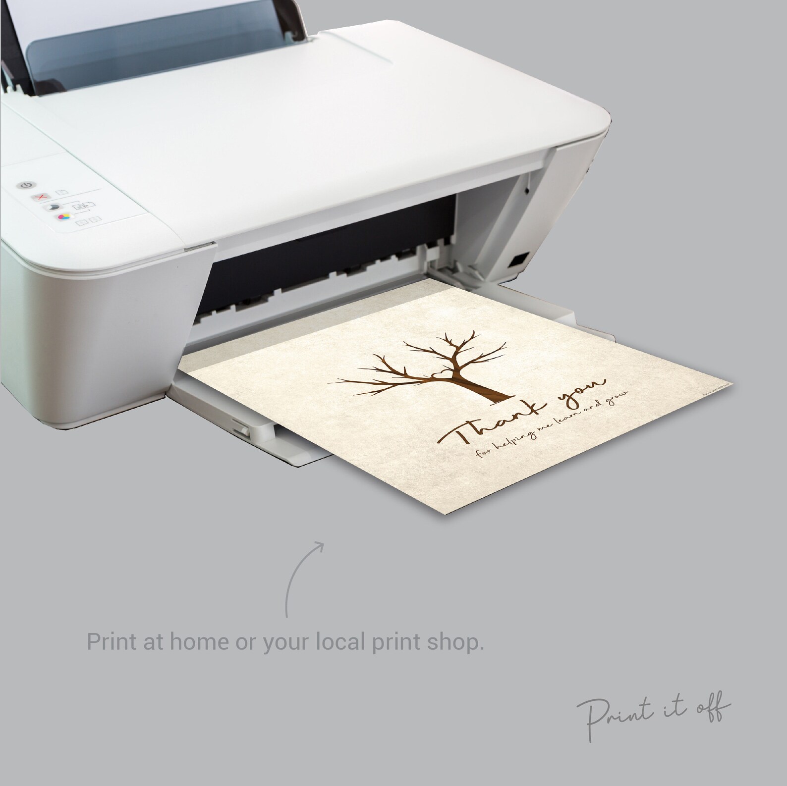 Thank You for Helping Me Learn and Grow / Handprint Art Tree / - Etsy Canada