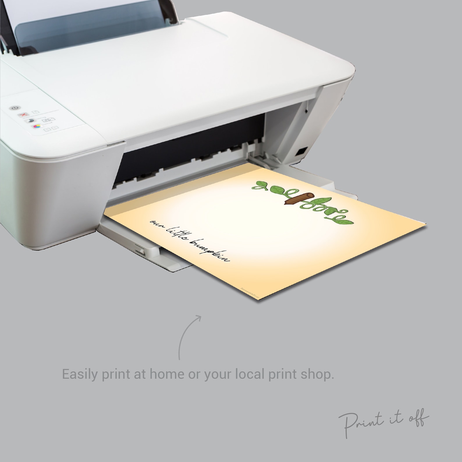 Baby Bumpkin Keepsake / Our Little Bumpkin / Pumpkin / Baby Toddler Bum ...