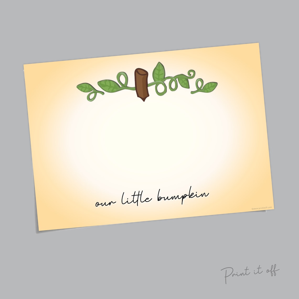 Baby Bumpkin Keepsake / Our Little Bumpkin / Pumpkin / Baby - Etsy