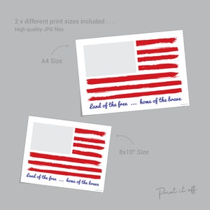4th of July Handprint Art Craft / USA Flag / Independence Day America ...
