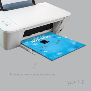 I Love You Snow Much / Snowman Footprint Handprint / Christmas Winter ...