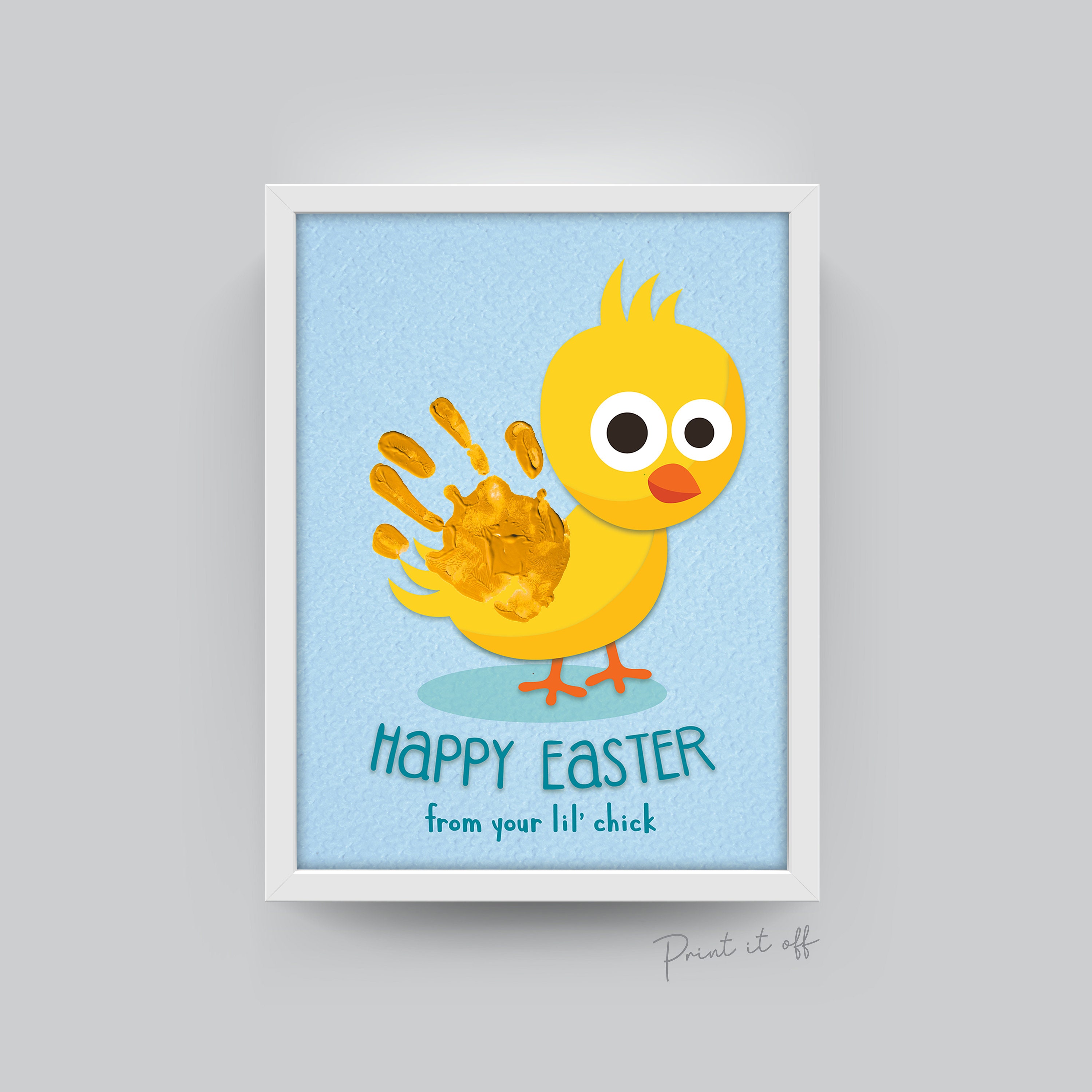 Prints Easter chicken printable DIY Kid Crafts Easter activity Easter ...
