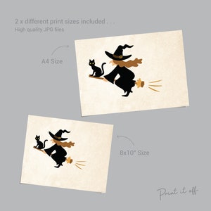 Halloween Art Craft / Handprint Art / Witch Broom Stick / Happy ...