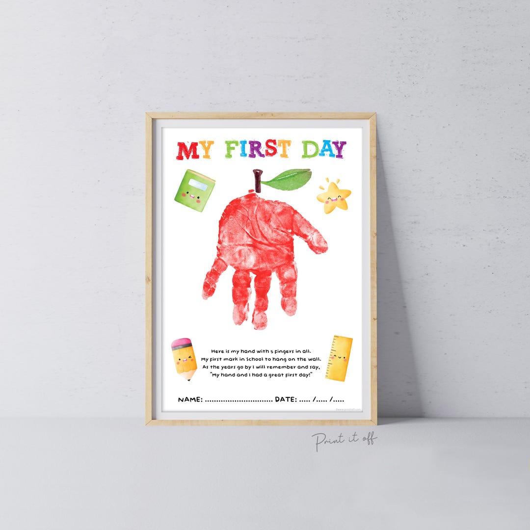 1st First Day School Poem Apple / Kindergarten Pre-k Daycare Pre-school ... 1st First Day School Poem Apple / Kindergarten Pre-k Daycare Pre-school ...