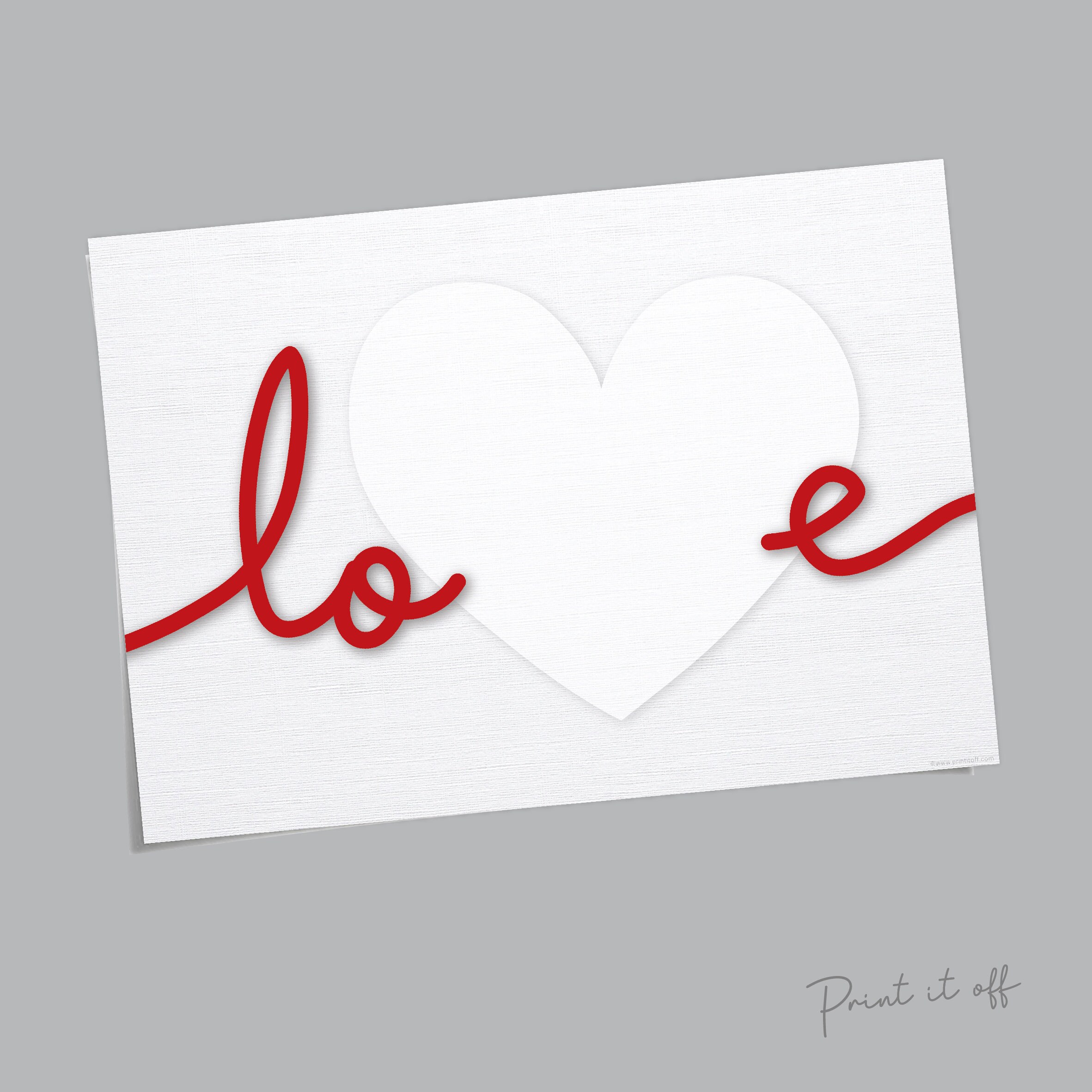 Love Footprints / Heart Love Valentine / DIY Craft Art Card / Baby Kids ...
