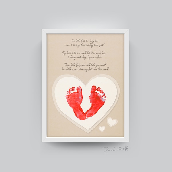 Two Little Feet the Little Toes - Etsy