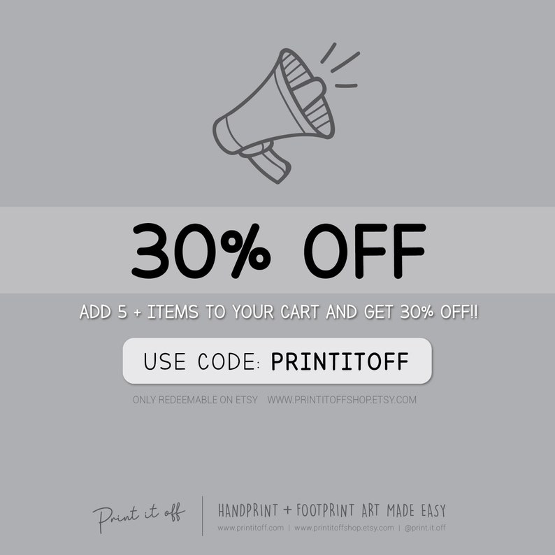 2026 Cute as Can Bee Calendar Year Yearly / Handprint Footprint Art ...