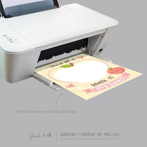 Valentine's Pack Handprint Footprint Art / DIY Card Craft / Kids Baby ...