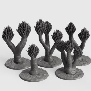 Yucca Trees - 28mm 32mm Empire of Scorching Sands Wargaming Terrain - Etsy
